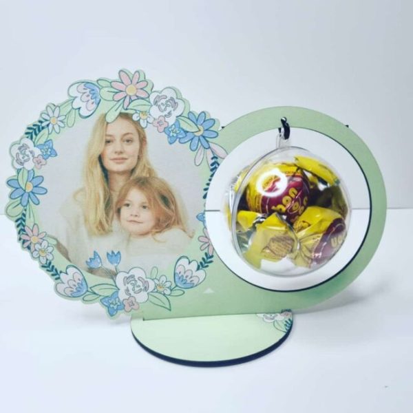 Porta Esfera Mamá Foto, pack 12 unidades , Sublimable – Amary Insumos